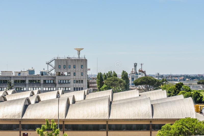 Industry roof stock photo. Image of industry, architecture - 140110558