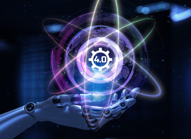 Industry 4.0 Smart Manufacturing Lean Business Innovation Technology ...