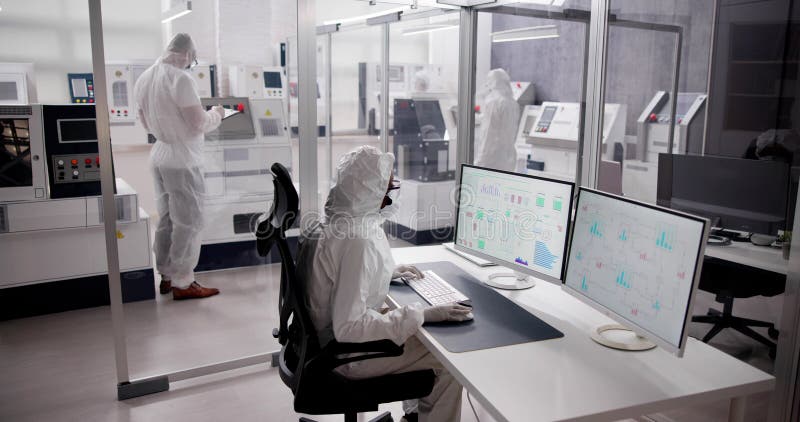 Industry Software Project at Computer Stock Image - Image of african, office: 293349403