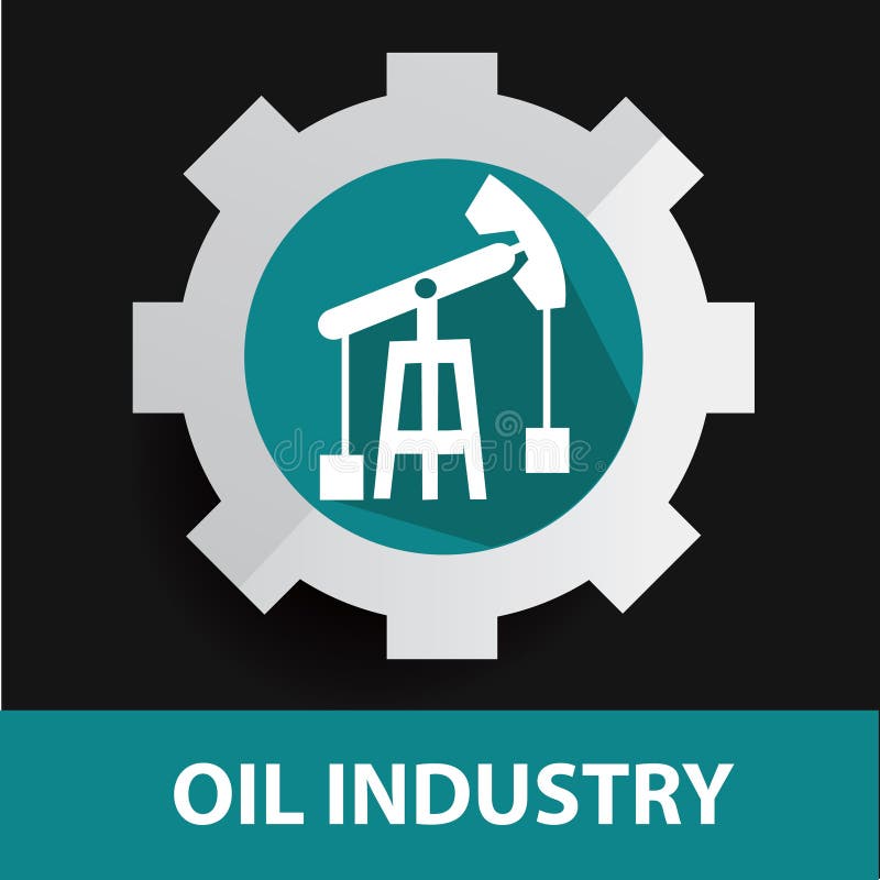 Industry symbol design stock illustration. Illustration of development ...