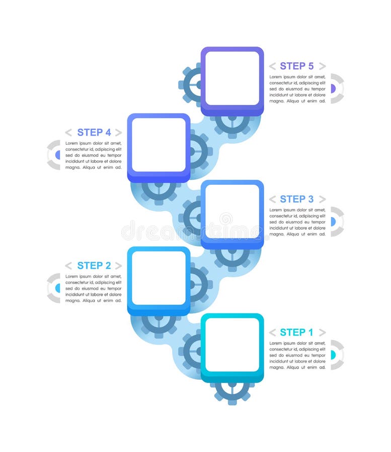 Industry and Tech Infographic Chart Design Template Stock Vector ...