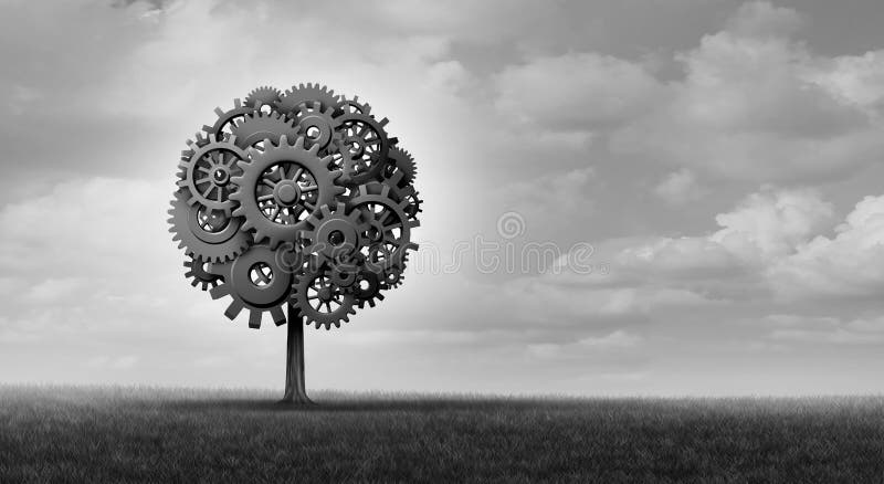 Industry Tree stock illustration. Illustration of tree - 164267632