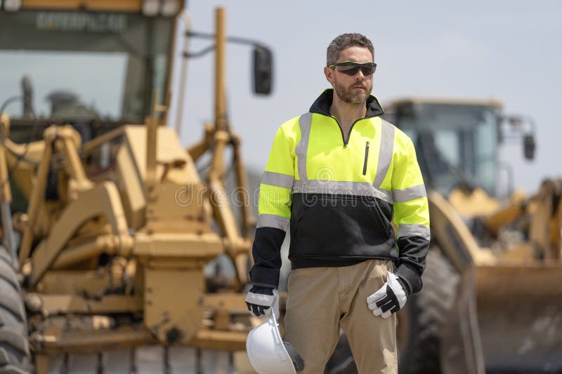 Industry Worker at Construction. Builder Civil Engineer at Building ...