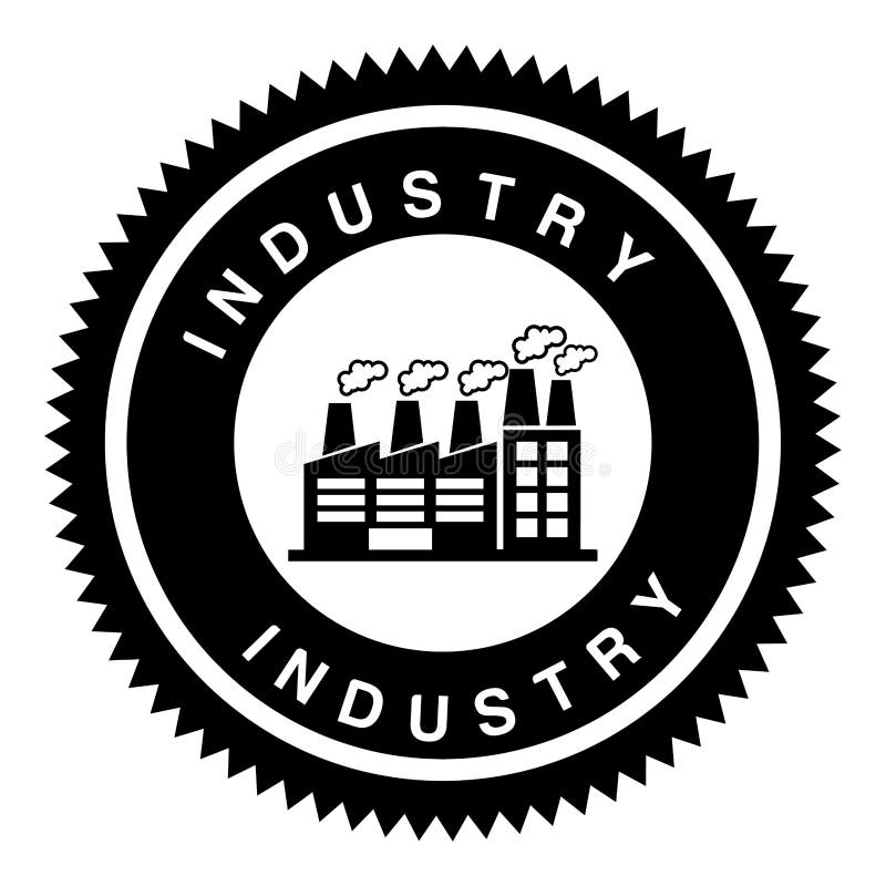 Indutry design stock vector. Illustration of plant, hazardous - 44582833