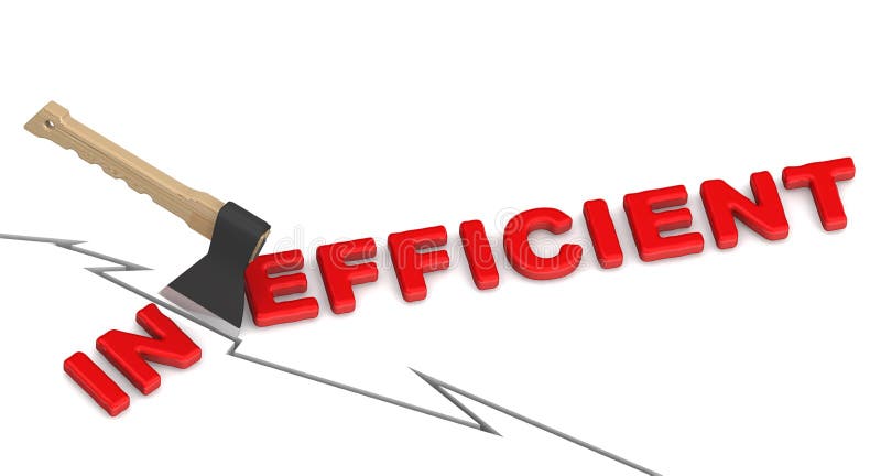 Efficient Vs Inefficient Words Man Lifting Word Others Crushed Stock ... Efficient Vs Inefficient Words Man Lifting Word Others Crushed Stock ...