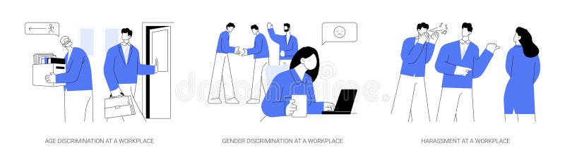 Workplace Age Discrimination Stock Illustrations – 98 Workplace Age ...