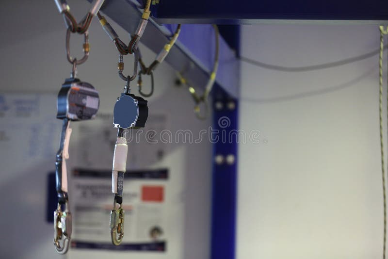 An Inertia Reel Shock Absorber Lanyard As Fall Arrest Fall Restraint ...