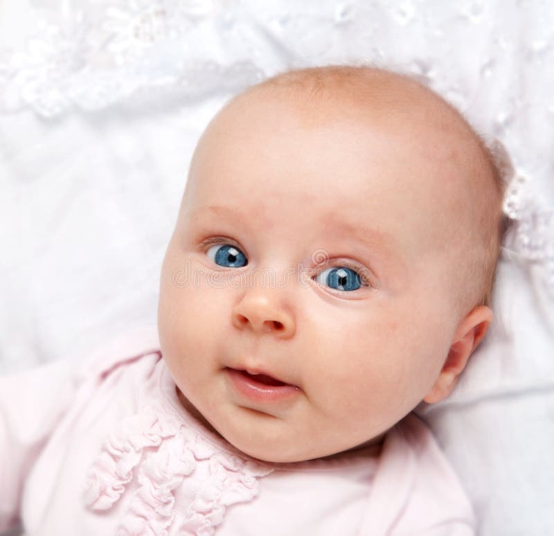Cute baby stare stock photo. Image of stares, open, eyed - 15531032