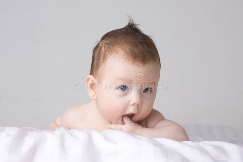 Infant stock image. Image of looking, babyhood, laugh - 3981417