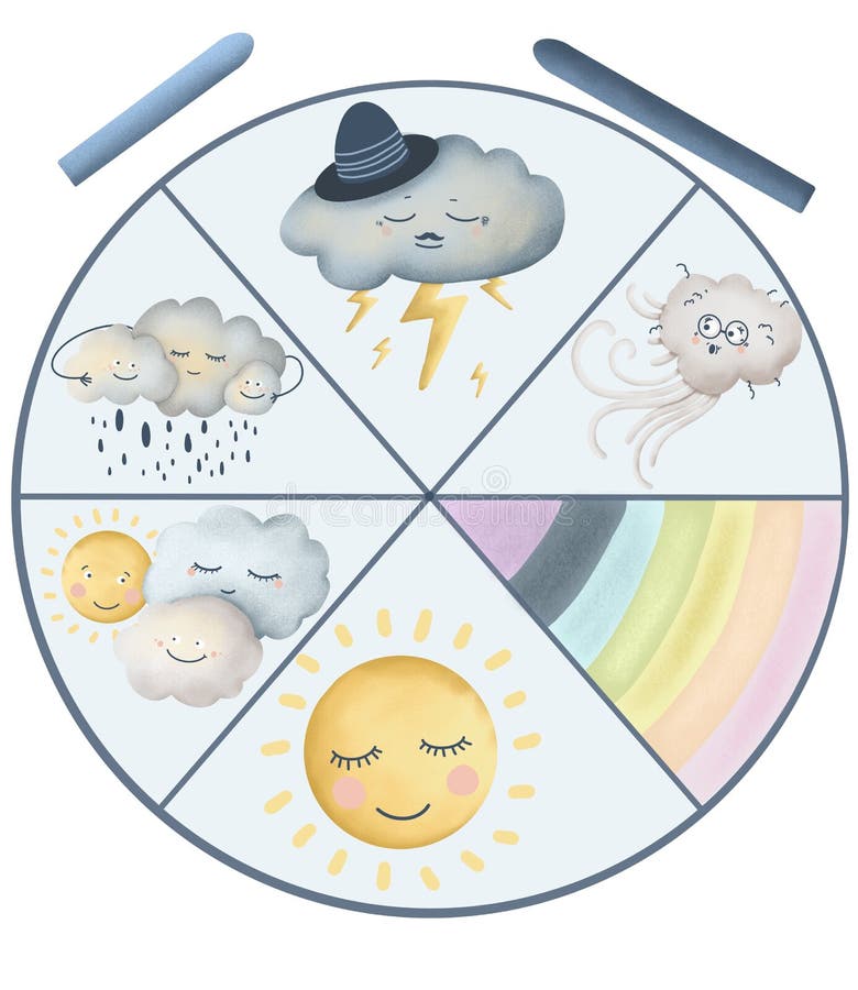 Printable Diy Interactive Kids Learning Game Picture Stock Illustration ...