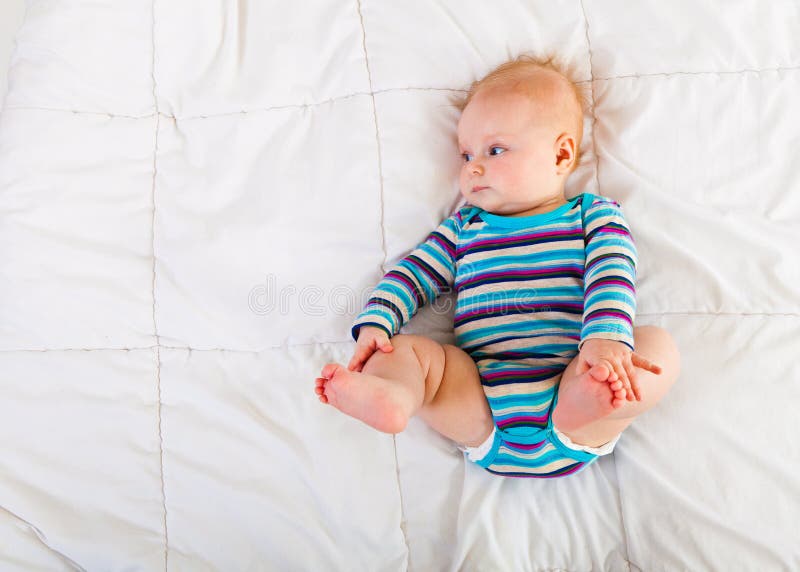 Infant girl stock photo. Image of laughing, adorable - 22855042