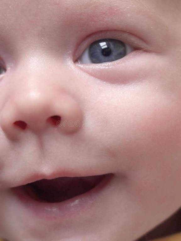 Infant s face stock photo. Image of love, smile, happy, vulnerable - 38010