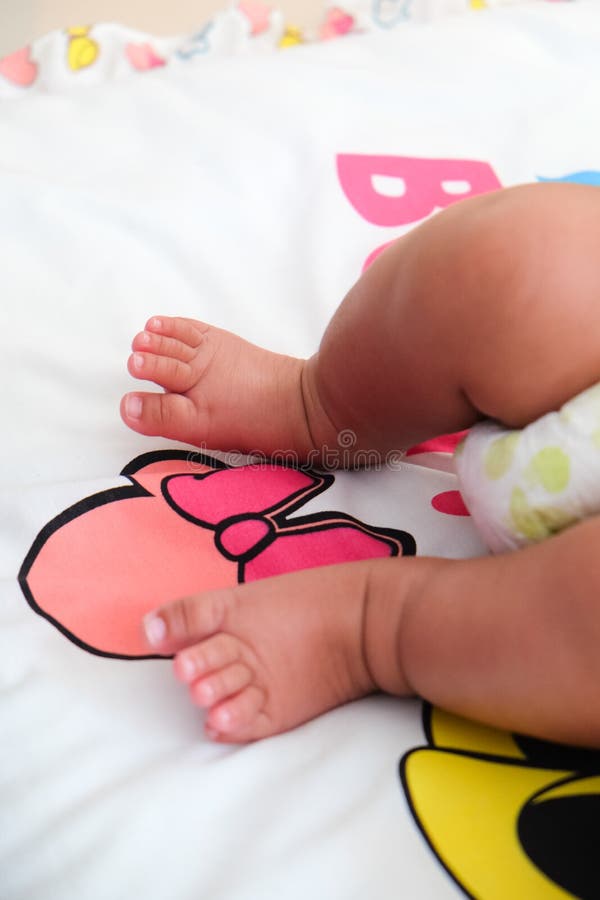 Infant s small feet stock photo. Image of smooth, body - 71991138