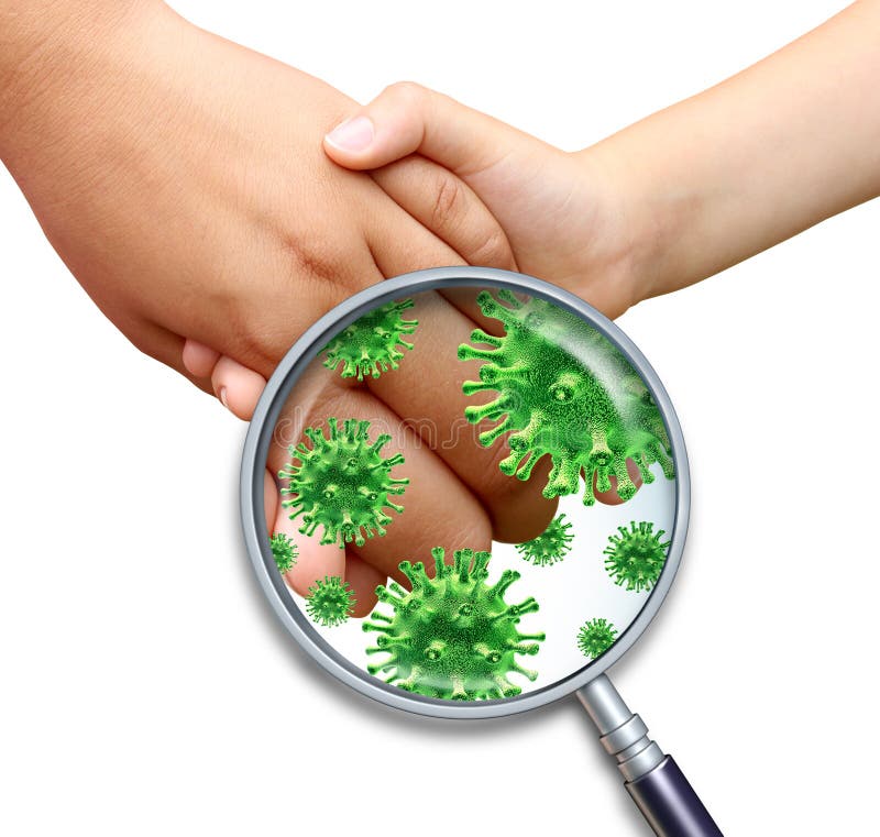 Infección contagiosa stock de ilustración. Ilustración de médico - 29076735