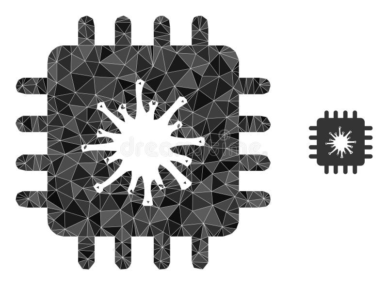 Infected Chip Twice Firework Salute Stock Vector - Illustration of ...