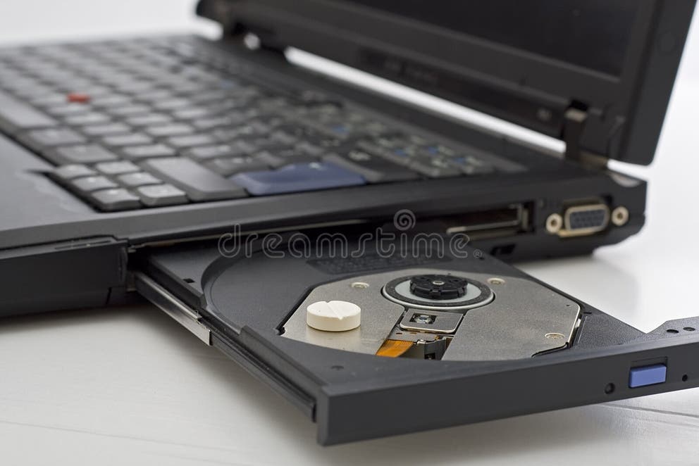 Infected PC 2 stock photo. Image of heal, white, laser - 3773028