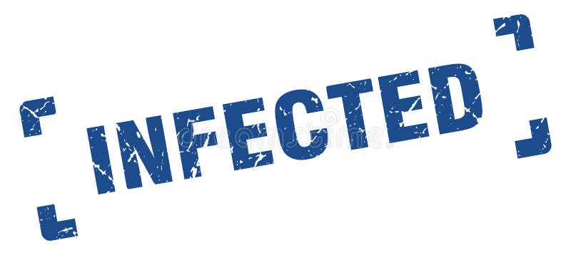 Infected stamp stock illustration. Illustration of pandemia - 29001391