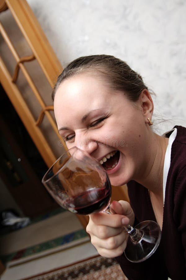 Infectious laughter stock image. Image of drunk, drink - 4866715