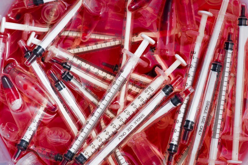 Infectious Waste In Hospital. Stock Photo - Image of care, must: 165227966