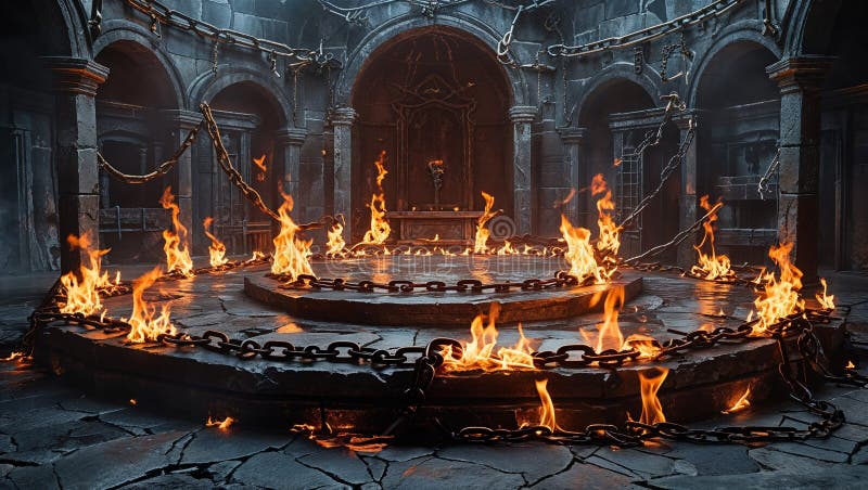 Burning Chains Stock Illustrations – 135 Burning Chains Stock ...