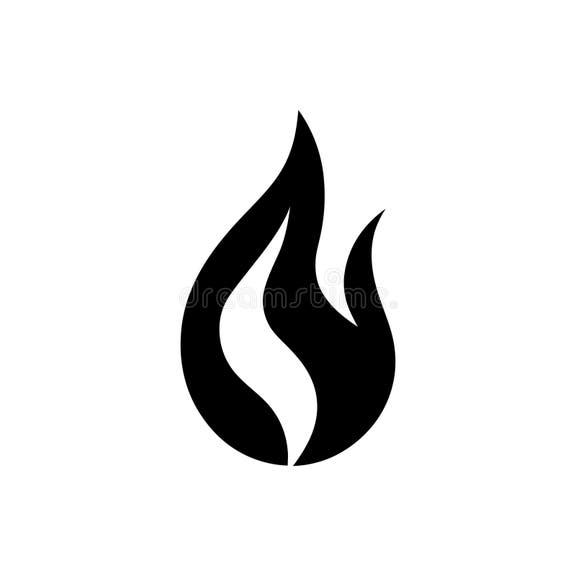 Infernal Impulse Flame Icon Stock Vector - Illustration of blaze ...