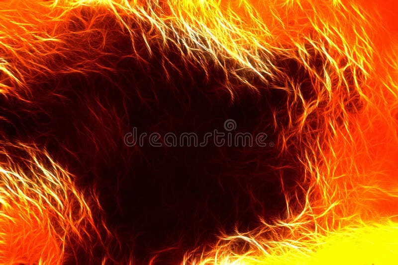 Inferno Background Fire Flame . Burning Temp Stock Illustration ...