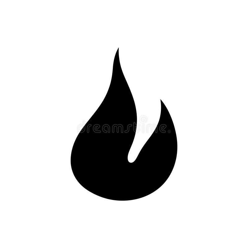 Inferno flame icon stock vector. Illustration of burst - 306213642