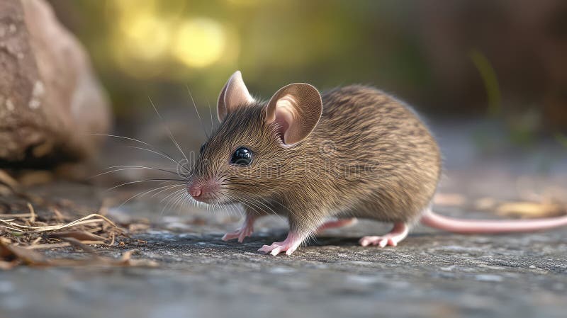 Infestation house mouse stock illustration. Illustration of shelter ...