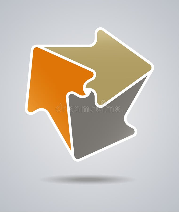 Infinite arrow icon stock illustration. Illustration of loop - 37022272