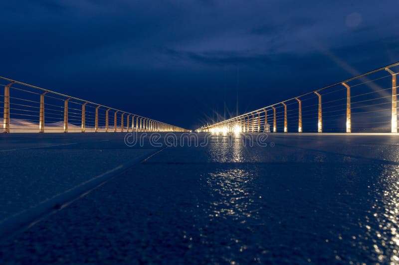 The infinite blue stock photo. Image of harbor, blue - 46529564