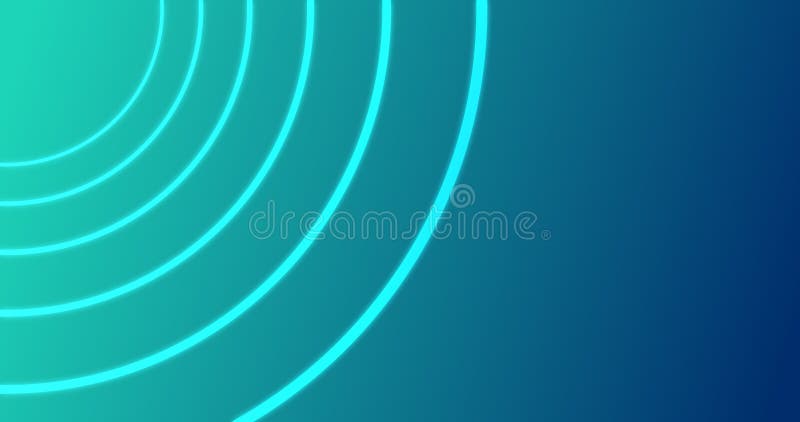 Infinite Circle Loop Background Animation. Creative Unique Abstract ...