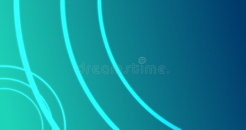 Infinite Circle Loop Background Animation. Creative Unique Abstract ...