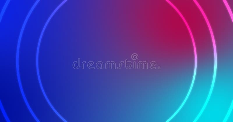 Infinite Circle Loop Background Animation. Creative Unique Abstract ...