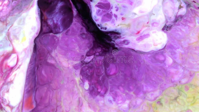 Infinite Color Loops and Explosions Hypnotizing Stock Video - Video of ...