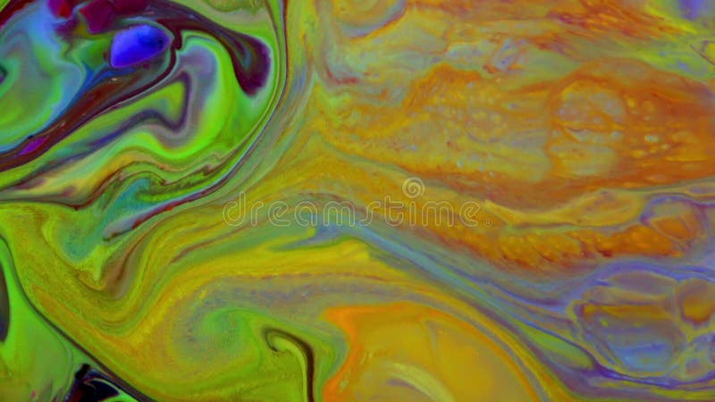 Infinite Color Loops and Explosions Hypnotizing Stock Video - Video of ...