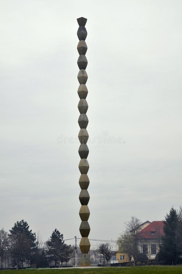 Infinite Column,Targu Jiu, Romania 102 Stock Image - Image of ...