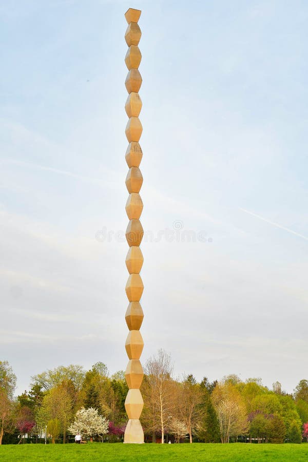 Infinite Column,Targu Jiu, Romania 102 Stock Image - Image of ...