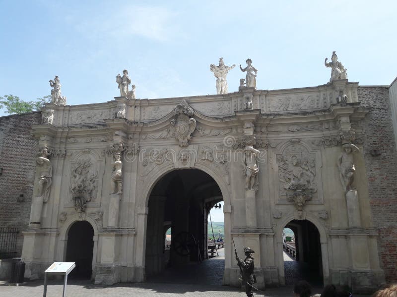 Infinite Column stock photo. Image of abbey, plaza, chacent - 94069444