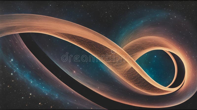 Infinite Cosmic Patterns: Abstract Energy Flow in Outer Space Stock ...