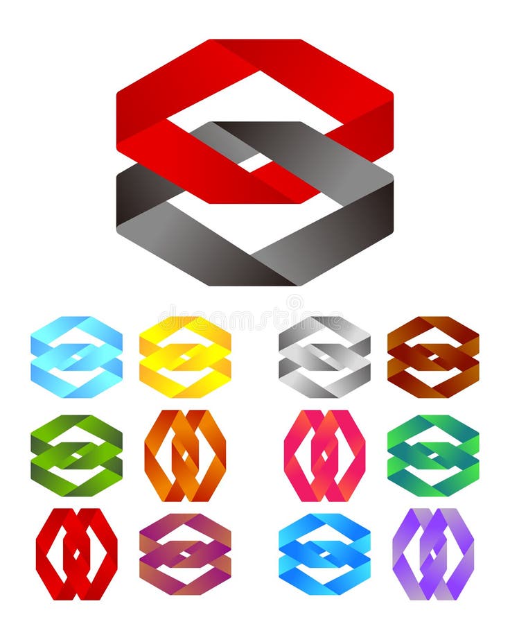 Infinite Ribbon Vector Design Logo Template Stock Vector - Illustration ...