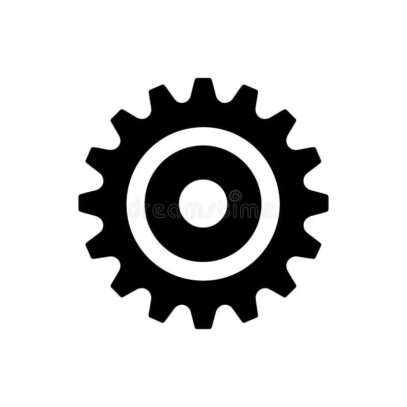 Infinite Gearworks Gear Icon Stock Vector - Illustration of precision ...