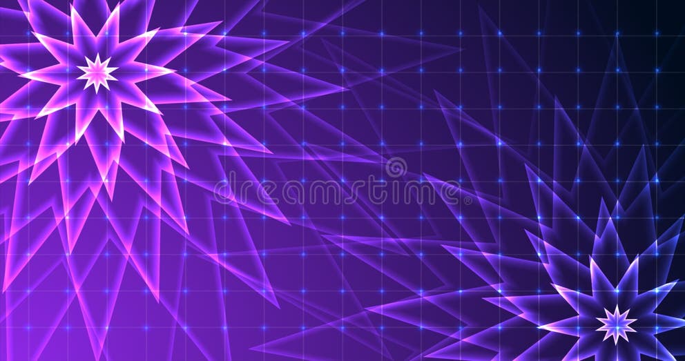 Infinite Generating Star Polygon Flower on a Futuristic Colorful ... Infinite Generating Star Polygon Flower on a Futuristic Colorful ...