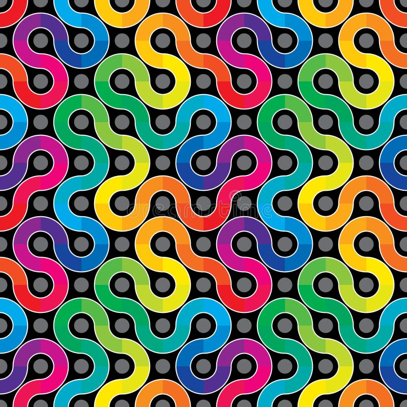 Infinite line color stock illustration. Illustration of sinuous - 32936366