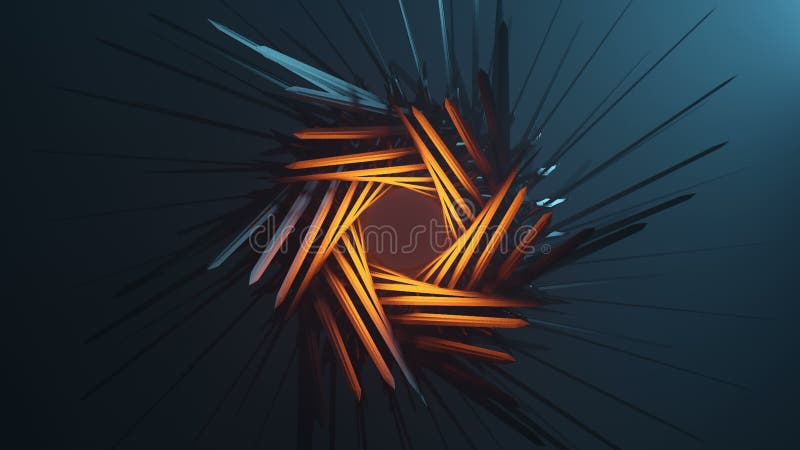 Infinite Loop Animation with Swords Stock Footage - Video of artwork ...