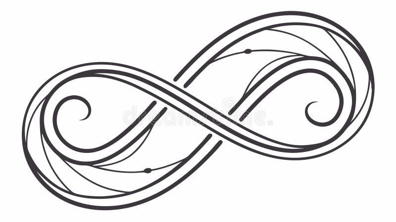 Infinite Loop Symbol, Eternity Concept, Continuous Cycle, Abstract ...