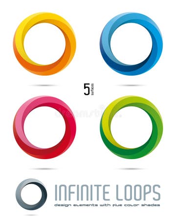 Infinity Surface Logo Stock Illustrations – 222 Infinity Surface Logo ...
