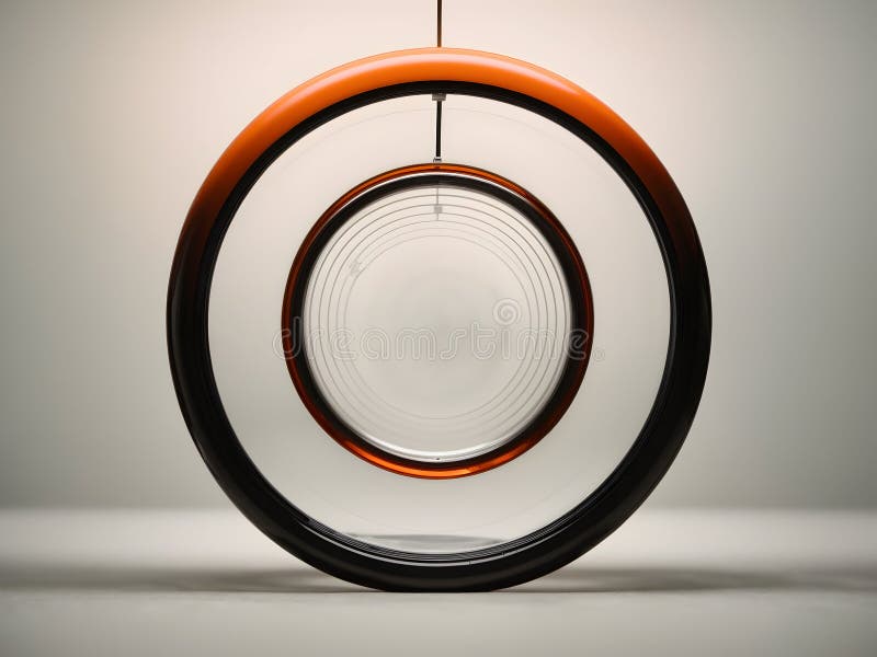 Infinite Loops: a Mesmerizing Abstract Background Stock Illustration ...