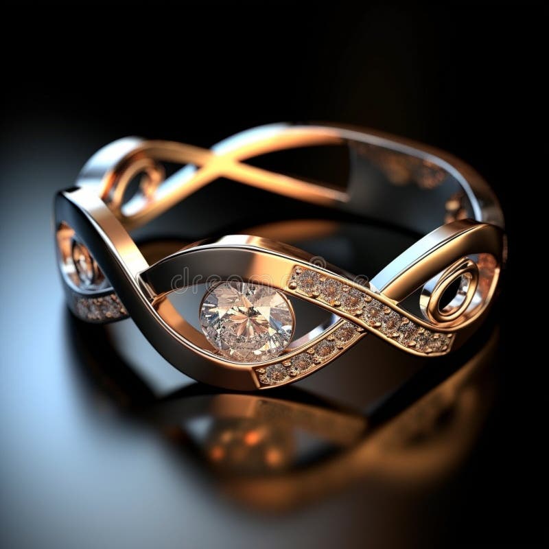 Infinite Love S Circle: Timeless Wedding Symbol Stock Illustration ...