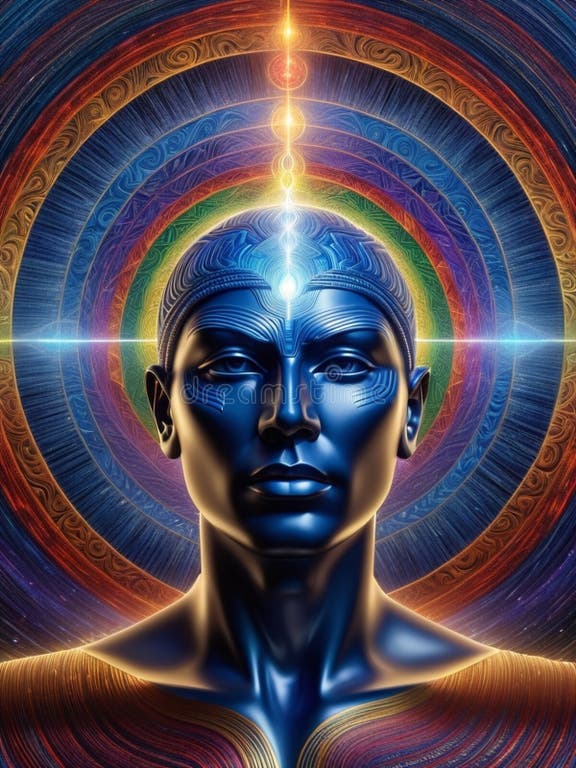 The Infinite Path of Mind Expansion.AI Generated Stock Illustration ...