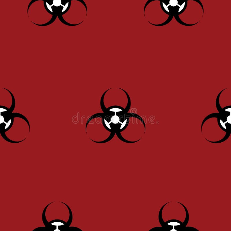 Biohazard Symbol Red Background Stock Illustrations – 2,898 Biohazard ...